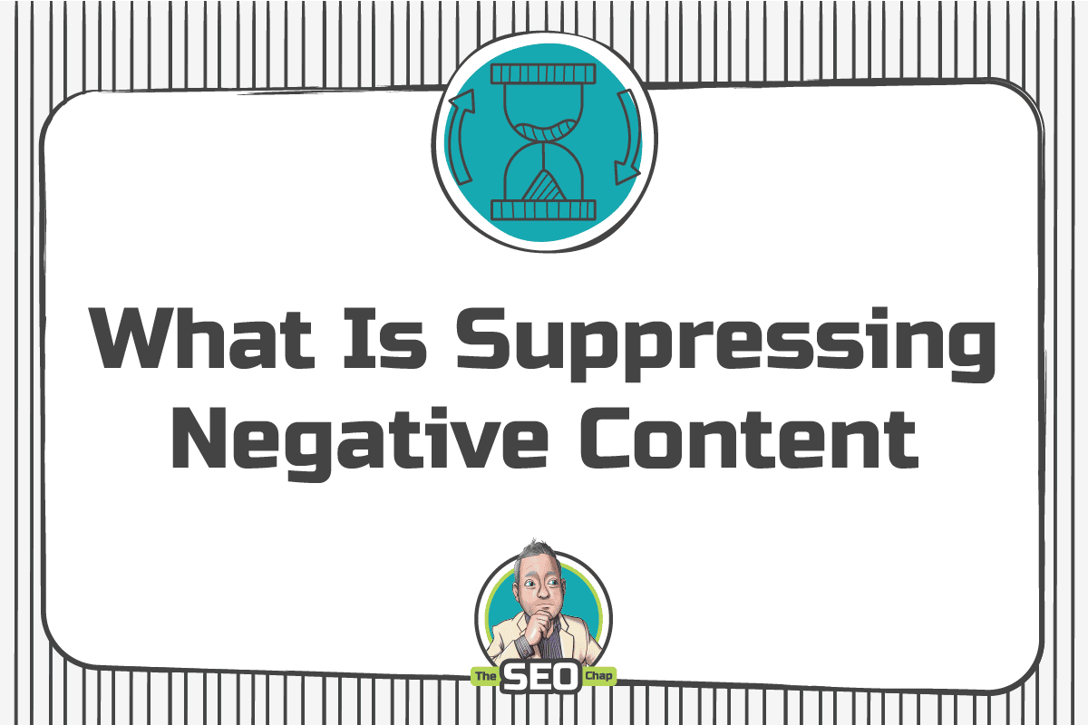 What Is Suppressing Negative Content